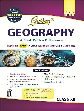 Golden Geography Class 12 – Horizon Books & Stationary